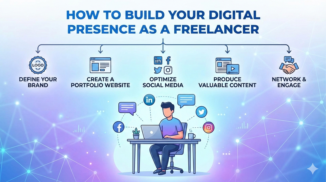 How to Build Your Digital Presence as a Freelancer - Techstertech.com